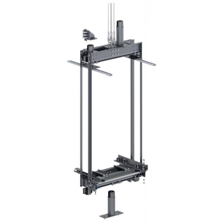 Car frame KIT for round Guide up to 400 kg and 0.63 m/s